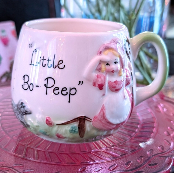 Enesco | Dining | Vintage Enesco Bo Peep Tea Mug 6oz | Poshmark